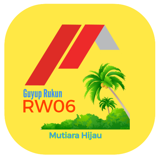 GUYUP RUKUN RW06 Mutiara Hijau Logo