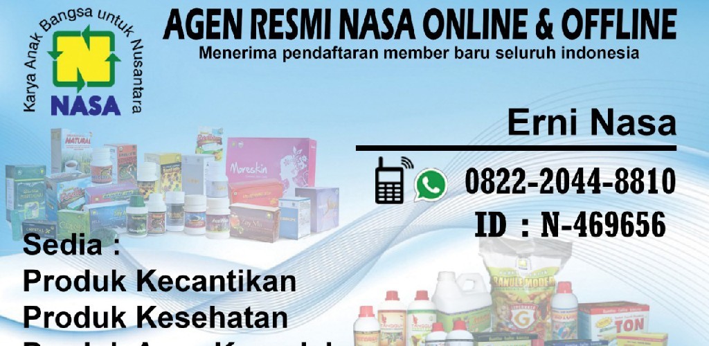 Agen Herbal Nasa Jakarta - Agen Herbal Nasa Jakarta Melayani Penjualan ...