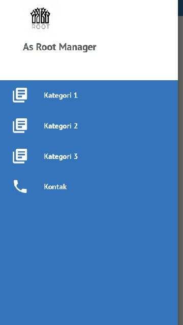 As Root Manager - Aplikasi memungkinkan anda dapat hak akse