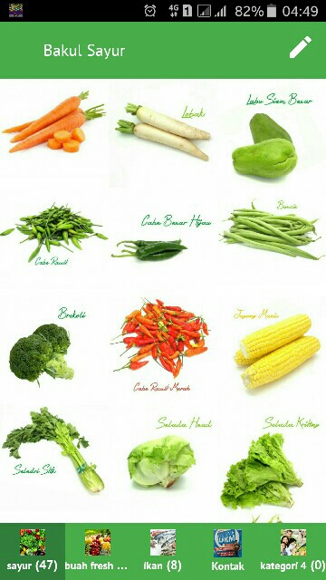 Bakul Sayur - Batas pemesanan jam 07-00 sampai 15-00