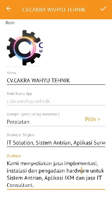 CV.CAKRA WAHYU TEHNIK - IT Solution, Sistem Antrian, Aplikasi Survey IKM