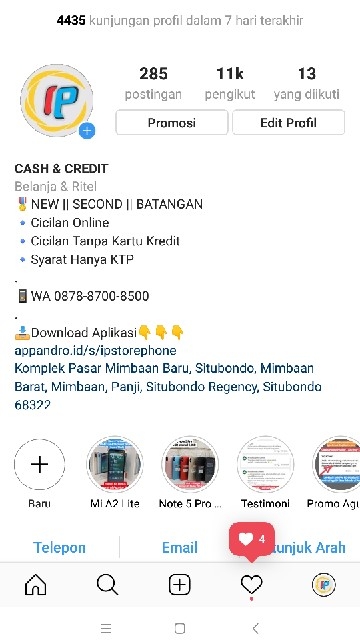 IP STORE - Kredit HP Baru dan Second