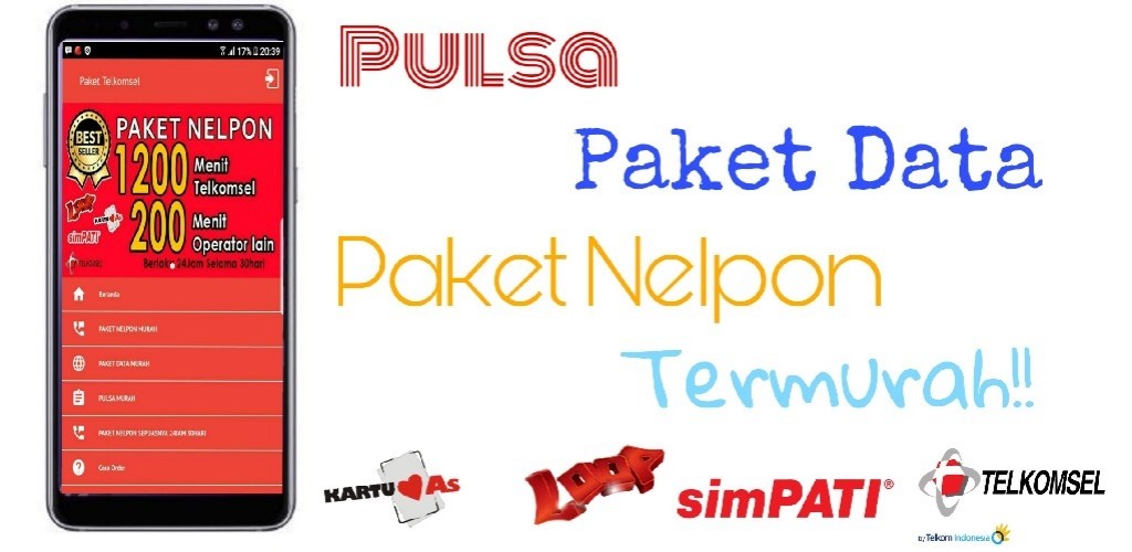 Paket Murah Telkomsel - Pulsa ,Paket Data ,Nelpon murah, Online Shop
