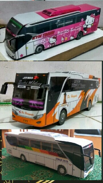 Qm Paperbus - Menjual Berbagai jenis Model Miniatur Bus