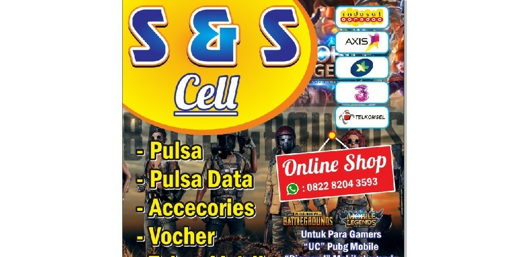 SS CELL - Menjual pulsa dan fashion