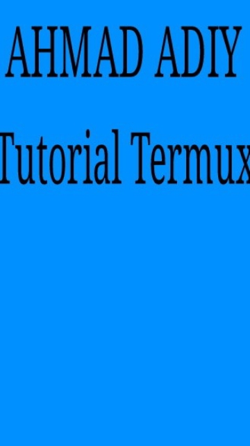 Tutorial Termux - By Mr.RR