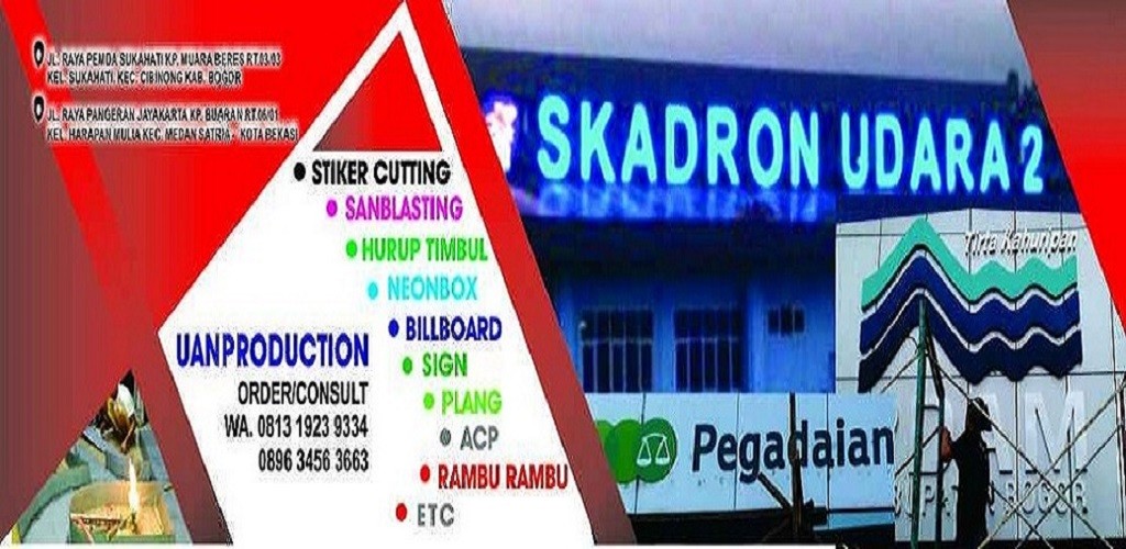 UAN Production - Jasa Pembuatan Advertising Outdoor & Indoor