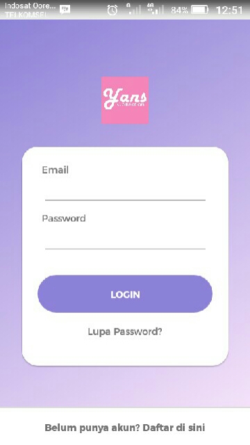 Yans Shop - Aplikasi Online Shop