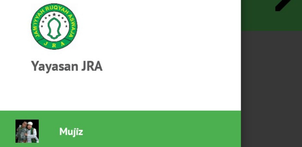 Gambar Aplikasi Yayasan JRA