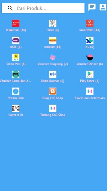 CnC Shop - CnC Shop menjual produk digital dan produk fisik