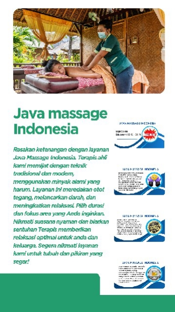 Screenshot 1 Aplikasi Java Massage Indonesia