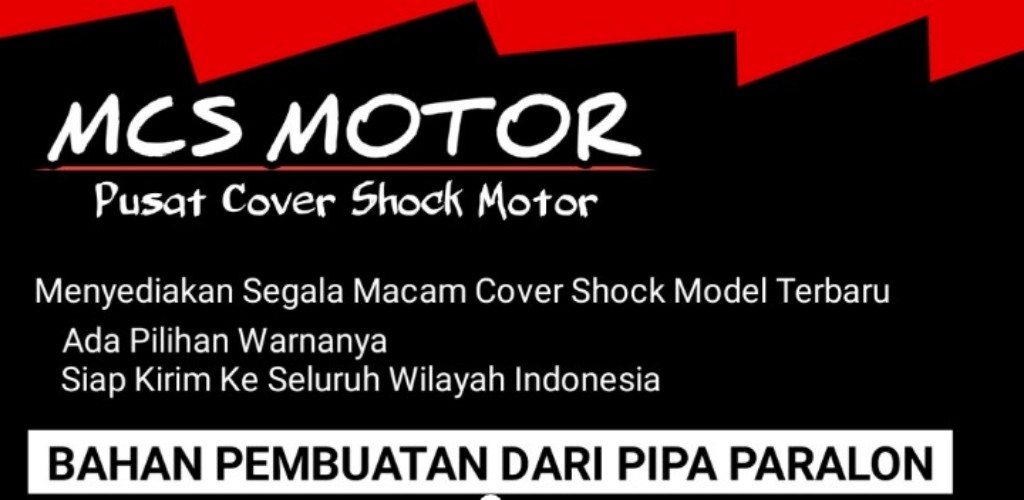 MCS MOTOR - Jual Cover Shock - Menyediakan Cover Shock Motor Model Terbaru
