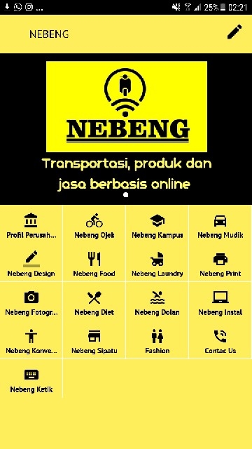 NEBENG - Nebeng merupakan aplikasi jasa transportasi online yang ...