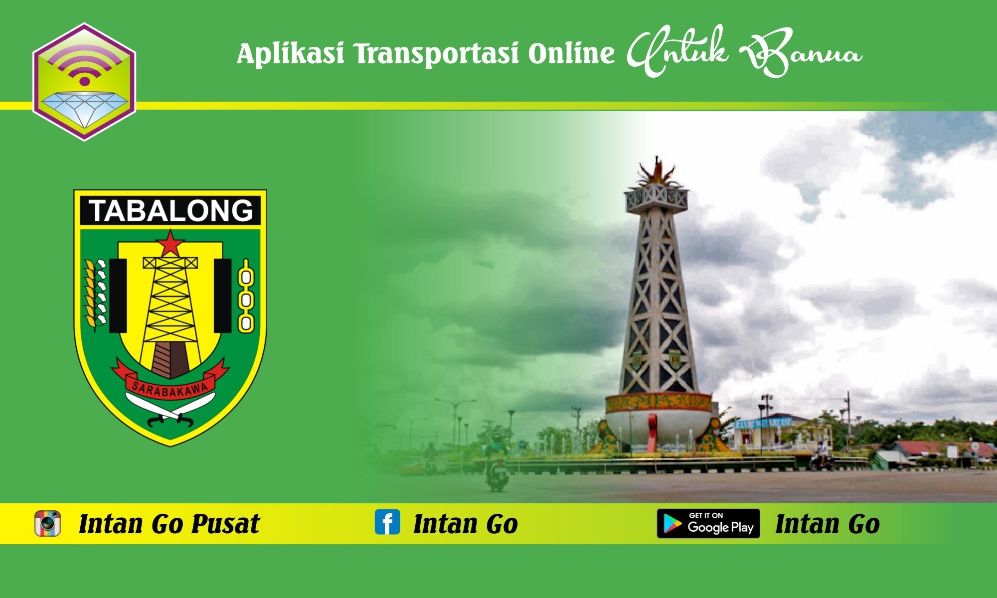 Intan Go Ojek Kurir Jasa Antar
