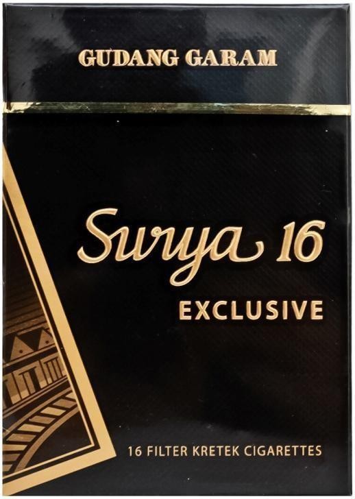 Gudang Garam Rokok Filter Surya Exclusive 16'S | RAVAMART Gudang Garam Rokok Filter Surya Exclusive 16'S | RAVAMART