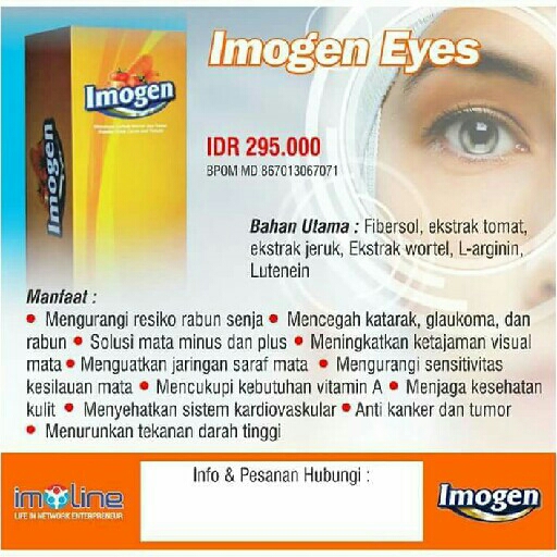 Imogen Eye Mata | ImogenGo Miftah Indonesia