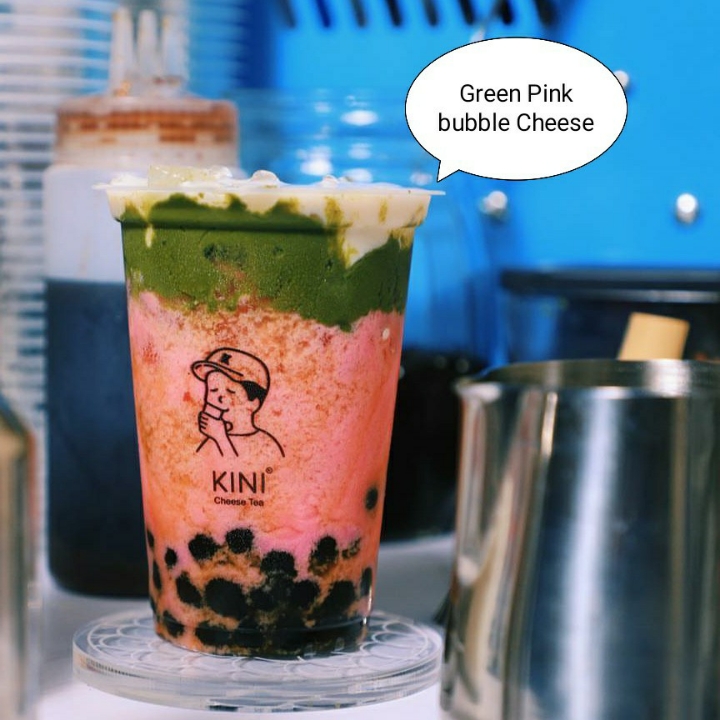 Green Pink Bubble Cheese | OGET