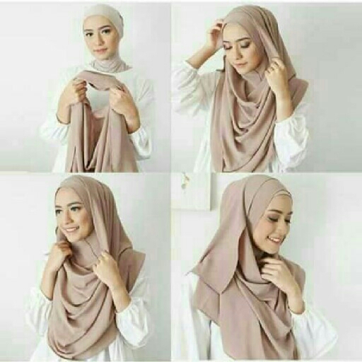 HIJAB PASTAN POLOS | Rizka Olshop