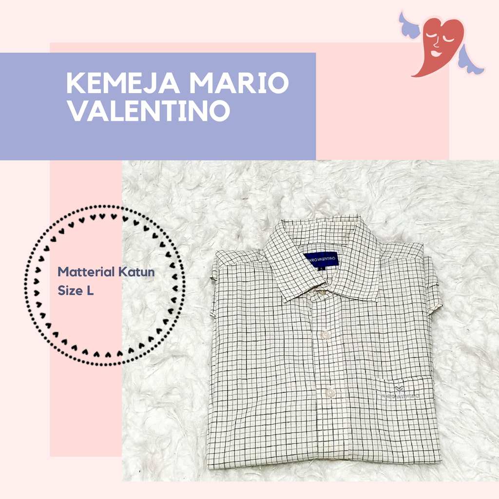 KEMEJA MARIO VALENTINO | Vinitri Boutique