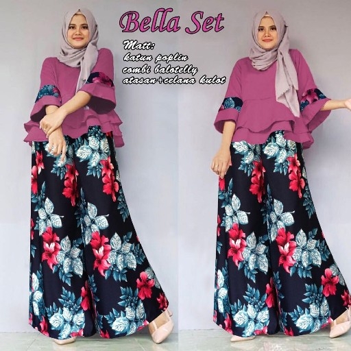 New Set Bella | Supplier Azka Fashion