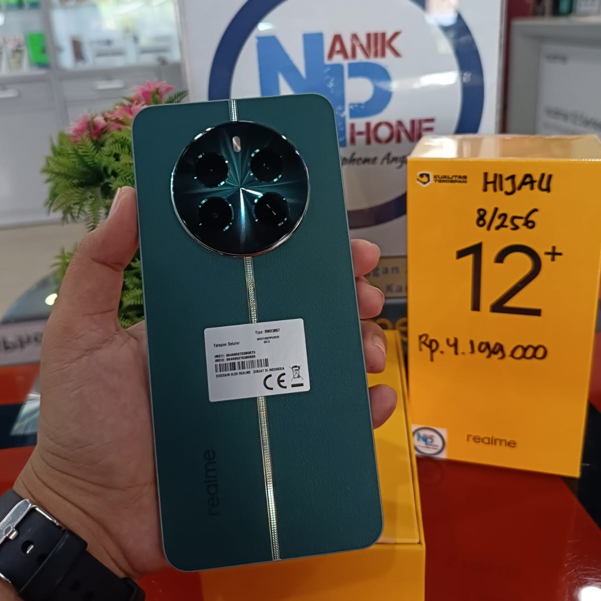 REALME 12 PLUS RAM 8 GB ROM 256 GB | Nanik Phone
