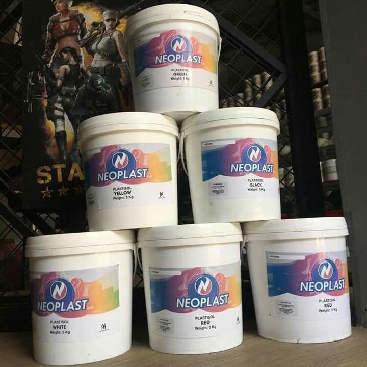 TINTA SABLON PLASTISOL NEOPLAST 1KG | YUHU SPS MEMBER