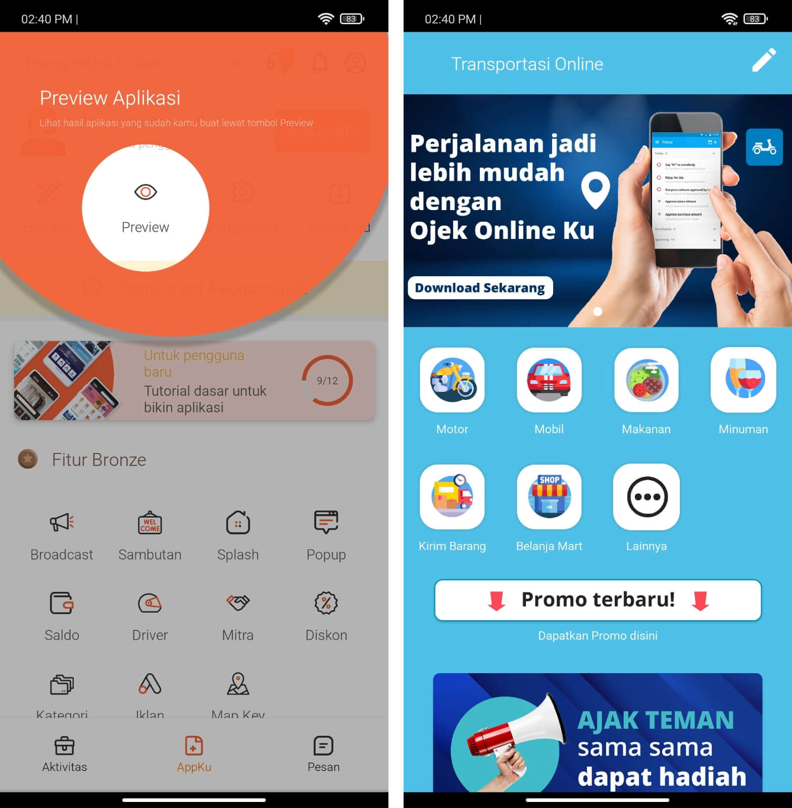 cara buat apk sendiri dengan jagel