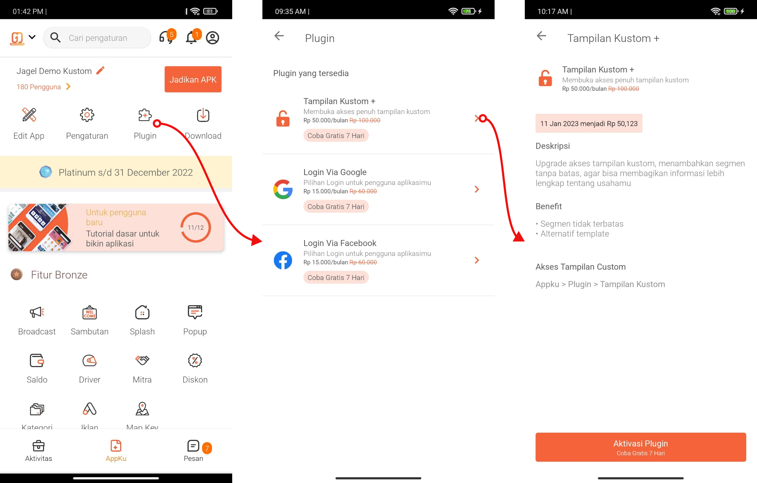 Untuk harga rilis awal kami berikan promo potongan hingga 50%